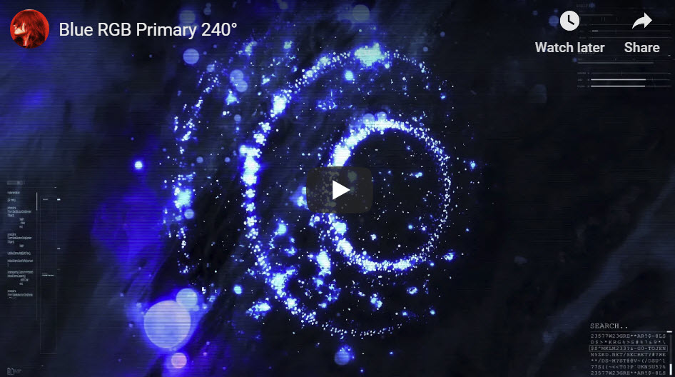 Open Arts Forum | Blue RGB Primary 240°