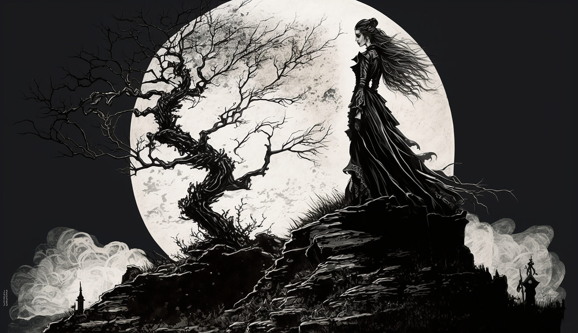 Open Arts Forum | Goth Moon